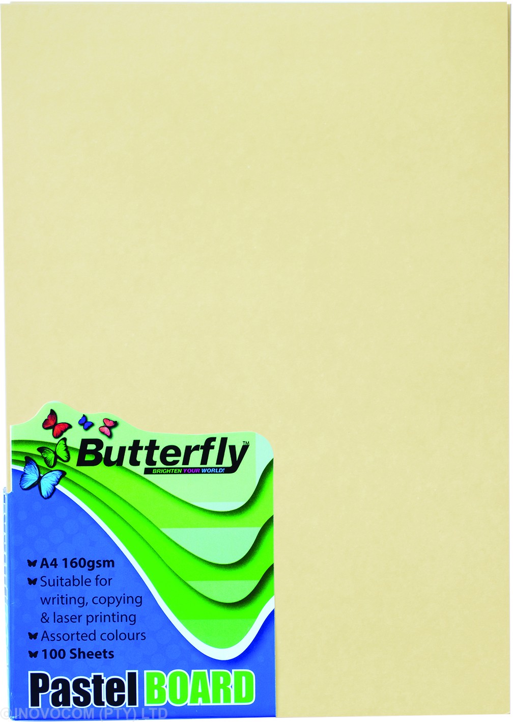 Butterfly A4 Pastel Board 100 Sheets – STANLEY'S SCHOOL STATIONERY
