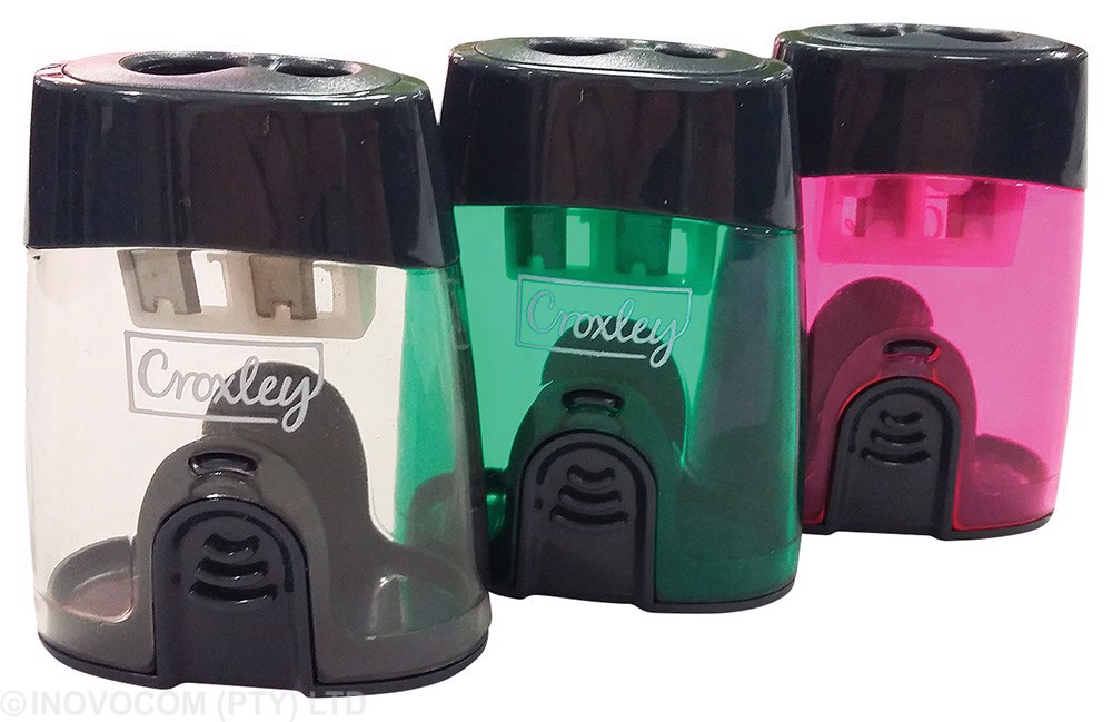 Croxley Create 2 Hole Canister Sharpener – STANLEY'S SCHOOL STATIONERY